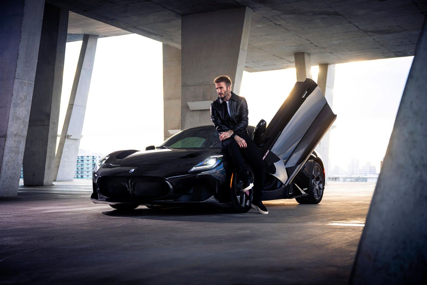 David Beckham's Maserati MC20 Revealed as a Celebration of Miami ...