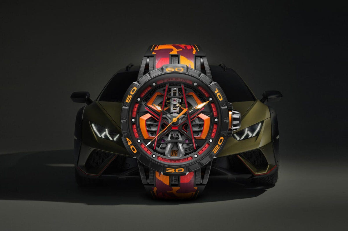 Roger Dubuis Debuts The New Excalibur Spider Huracán Sterrato MB Tourb ...
