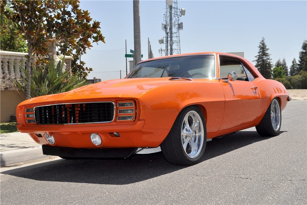 GAA Classic Cars Auctioning Tangelo Pearl 1969 Camaro RS at November E ...