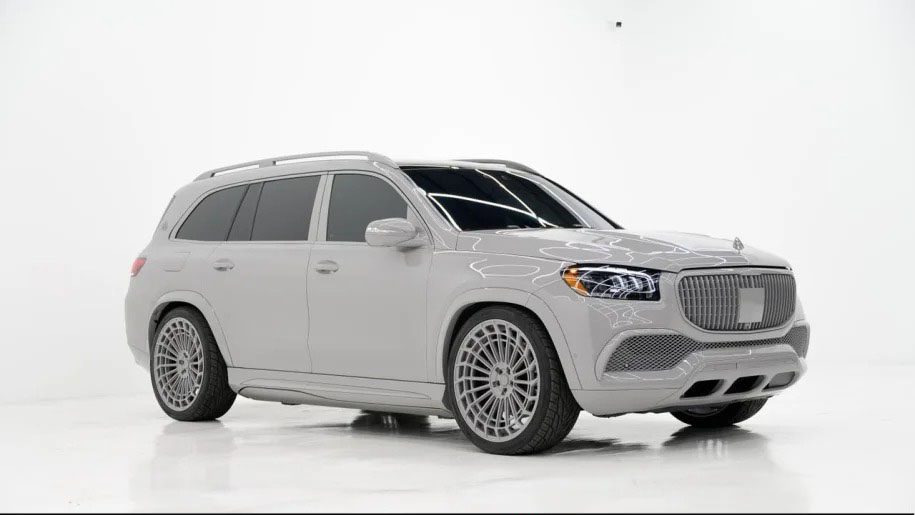 Kim Kardashian's Former Gray Mercedes-Maybach GLS 600 Listed For Sale ...