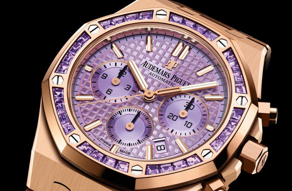 Audemars Piguet Releases The New Royal Oak Purple Baguette Chronograph ...