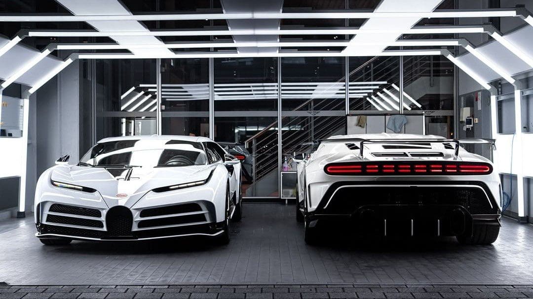 The 6th And 7th Of 10 Bugatti Centodiecis Have Been Delivered – duPont ...