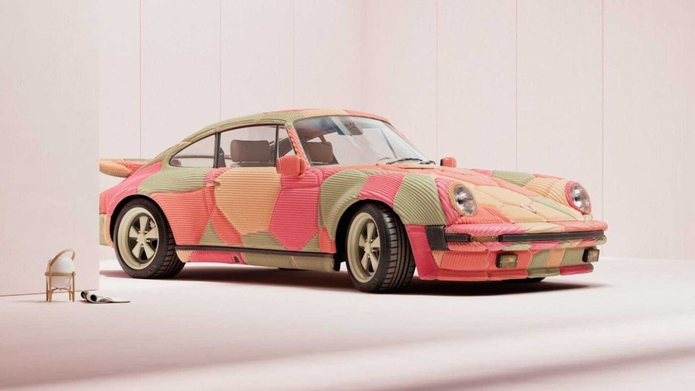 Porsche's '911 of fabrics' Art Exhibit Adds Texture To Classics ...