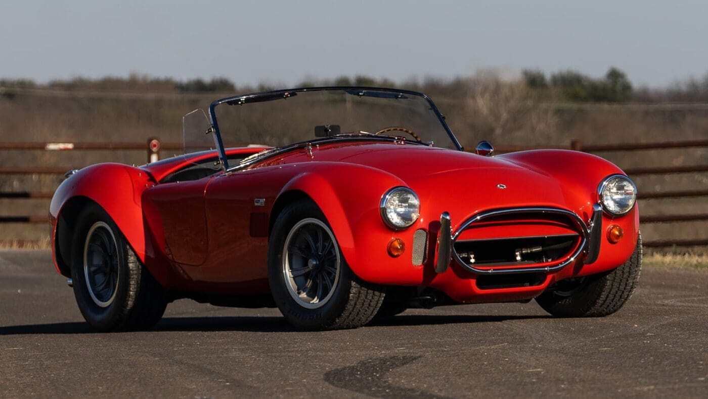 Mecum Kissimmee 2021: Rangoon Red 1967 Shelby 427 Cobra Roadster ...