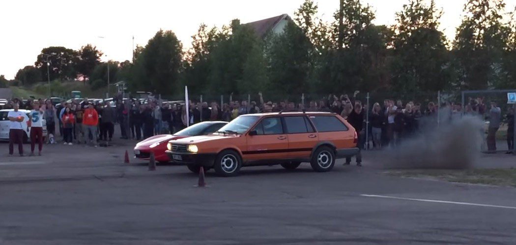 Unlikely Race: VW Passat vs Ferrari 458 Italia – duPont REGISTRY Group