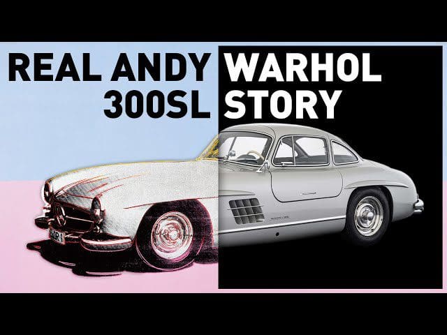 BRABUS Classic's Andy Warhol Mercedes-Benz 300 SL Begins Bidding At RM ...
