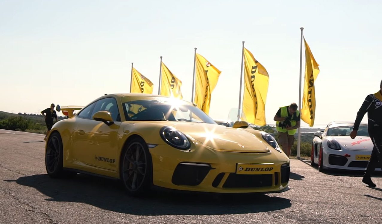2018 Porsche GT3 Tests New Dunlop Tires by Being Pushed to the Edge ...