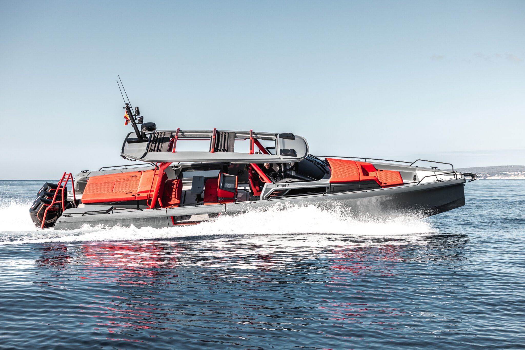 Discover BRABUS Marine's New Shadow 1200 Sun-Top Phantom Gray Superboa ...