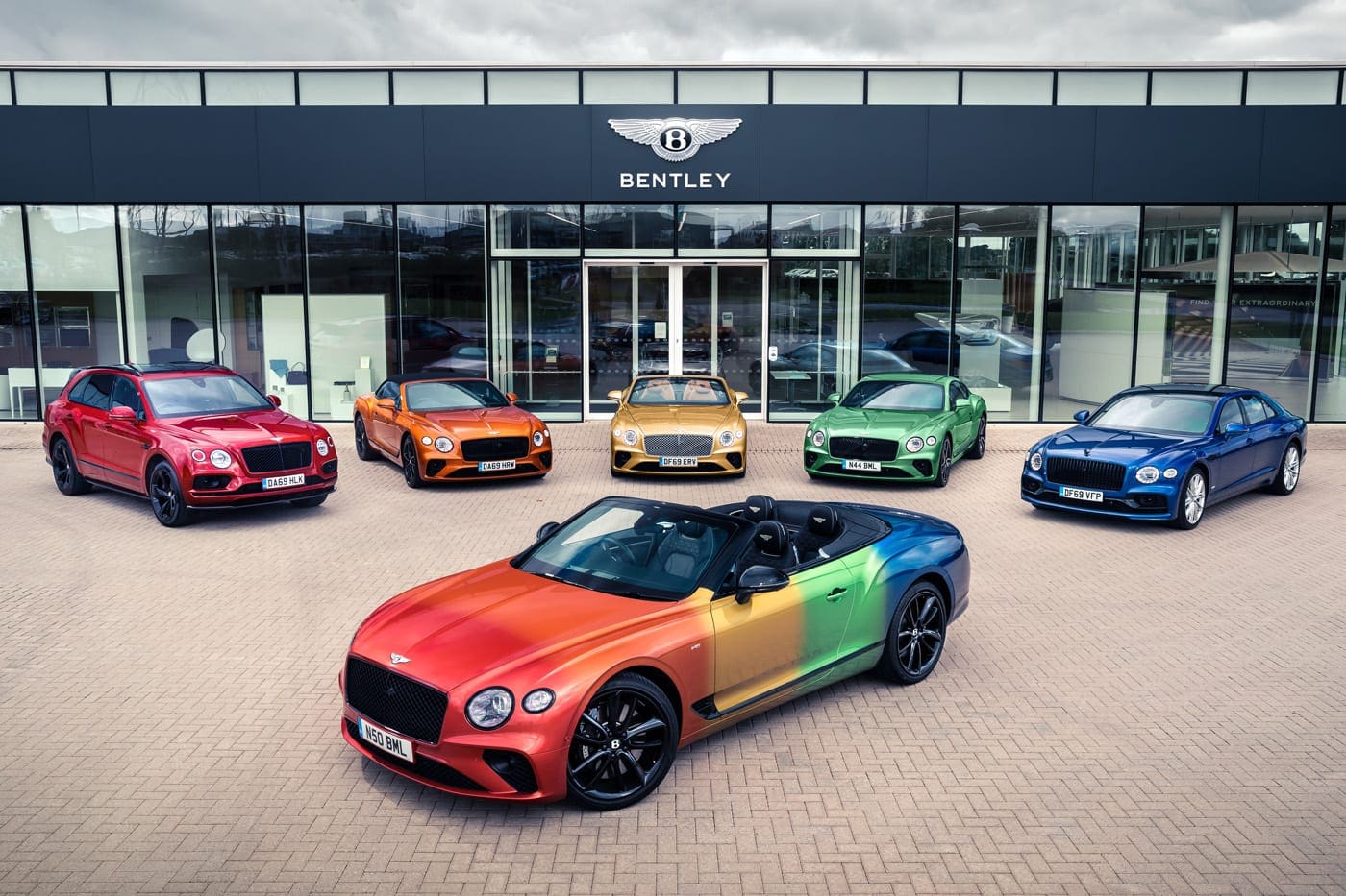 Rainbow Bentley Continental GT to Enter Pride Event – duPont REGISTRY News