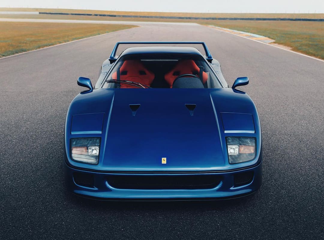 CURATED Welcomes An "Aqua Blue Metallic" 1989 Ferrari F40 To Its Miami ...