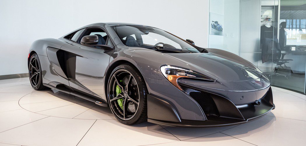 Chicane Grey McLaren 675LT at McLaren Newport Beach – duPont REGISTRY News