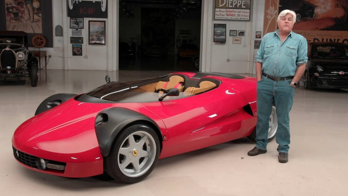 Jay Leno Drives 1993 Ferrari Conciso Concept – duPont REGISTRY News