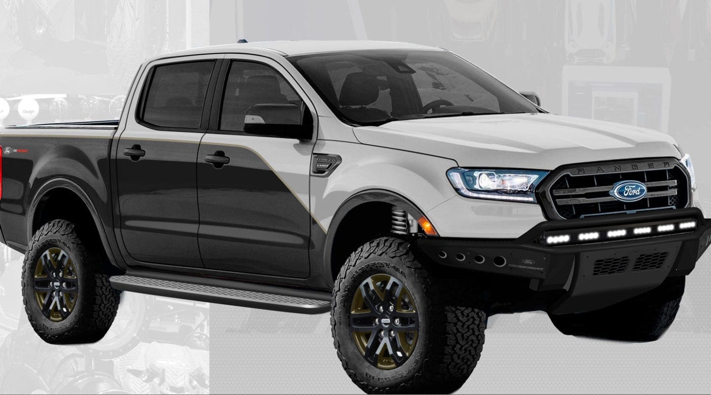 Custom Ford Rangers Arrive at SEMA – duPont REGISTRY News