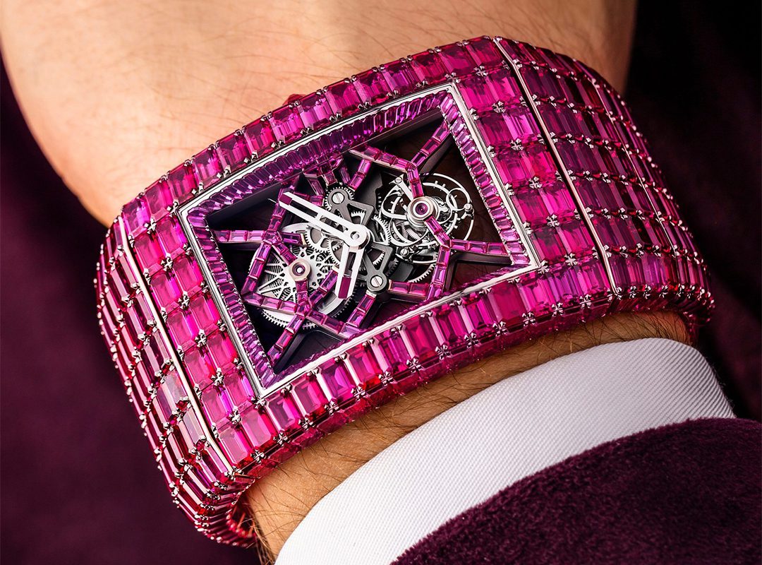 Jacob & Co.'s New Billionaire Ruby Watch Comes Handset With 714 Precio ...
