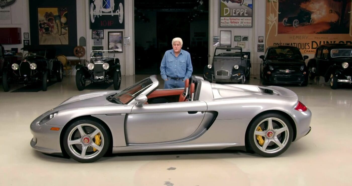 Jay Leno Drives His Porsche Carrera GT – duPont REGISTRY News