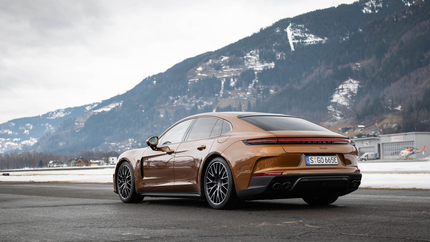 Walter Röhrl Drives The New Porsche Panamera In Zell am See, Austria ...