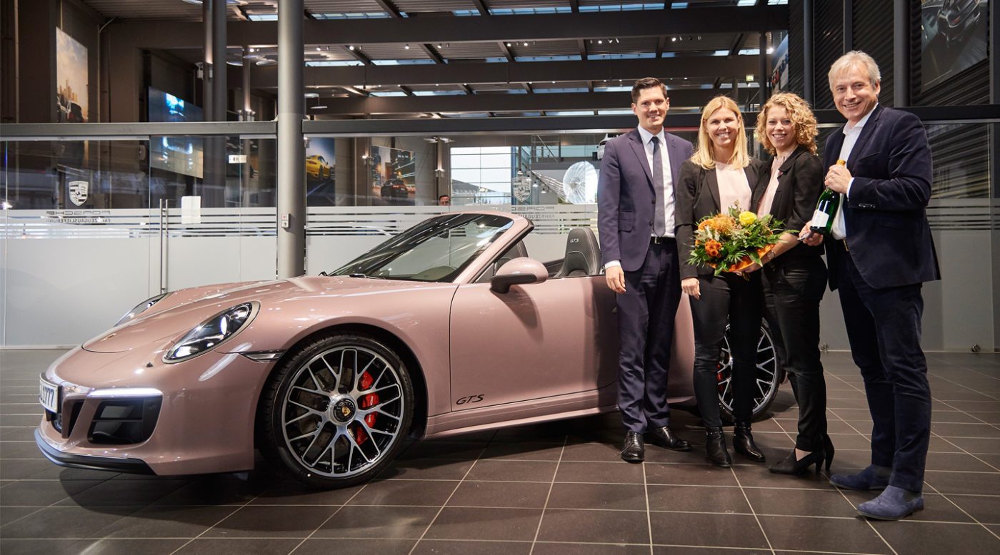Tennis Winner's Trophy is a New Pink Porsche – duPont REGISTRY News