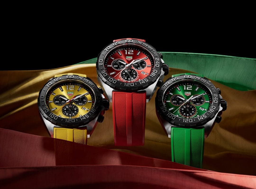 TAG Heuer Adds Three New Colorful Formula 1 Chronographs To Its Collec ...