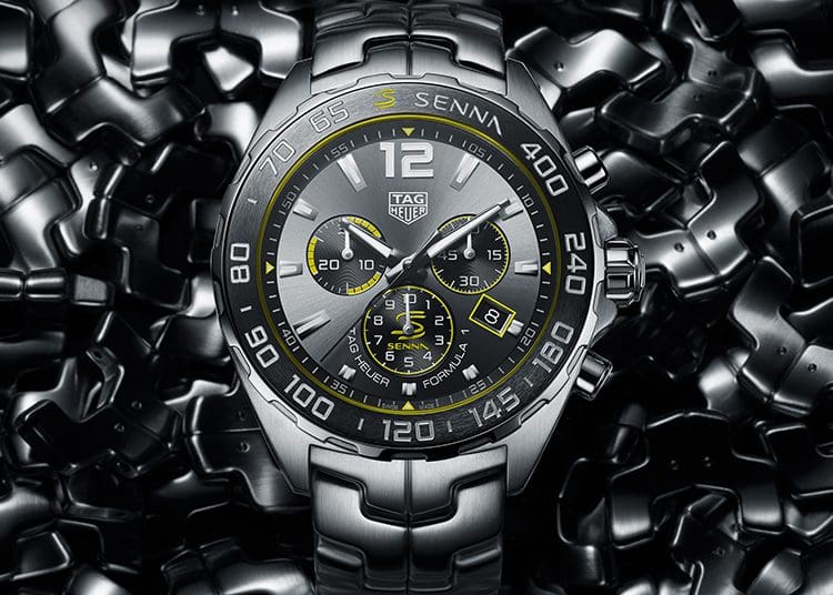 TAG Heuer Releases Ayrton Senna Special Edition Formula 1 Chronograph ...