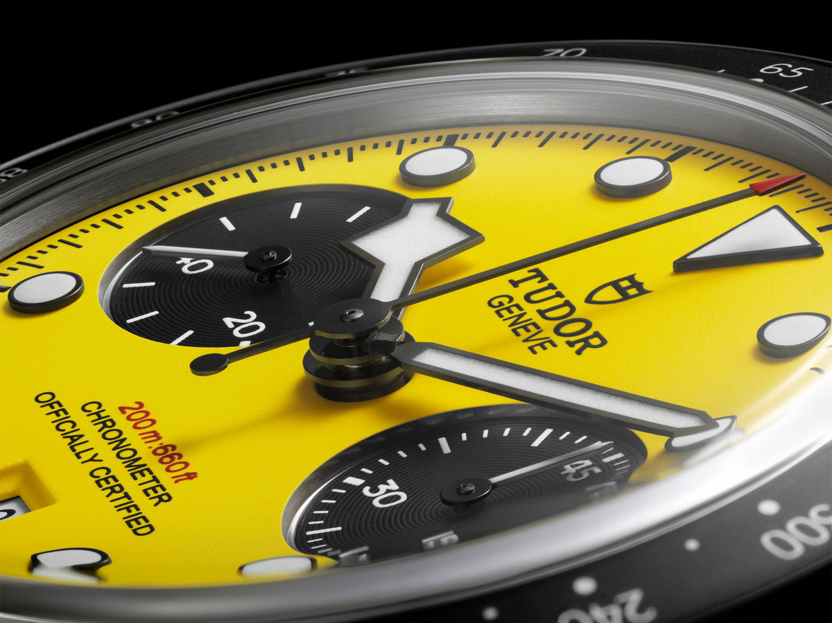 Tudor's New Black Bay Chrono 'Bumblebee' Is Impossible To Miss – duPont ...