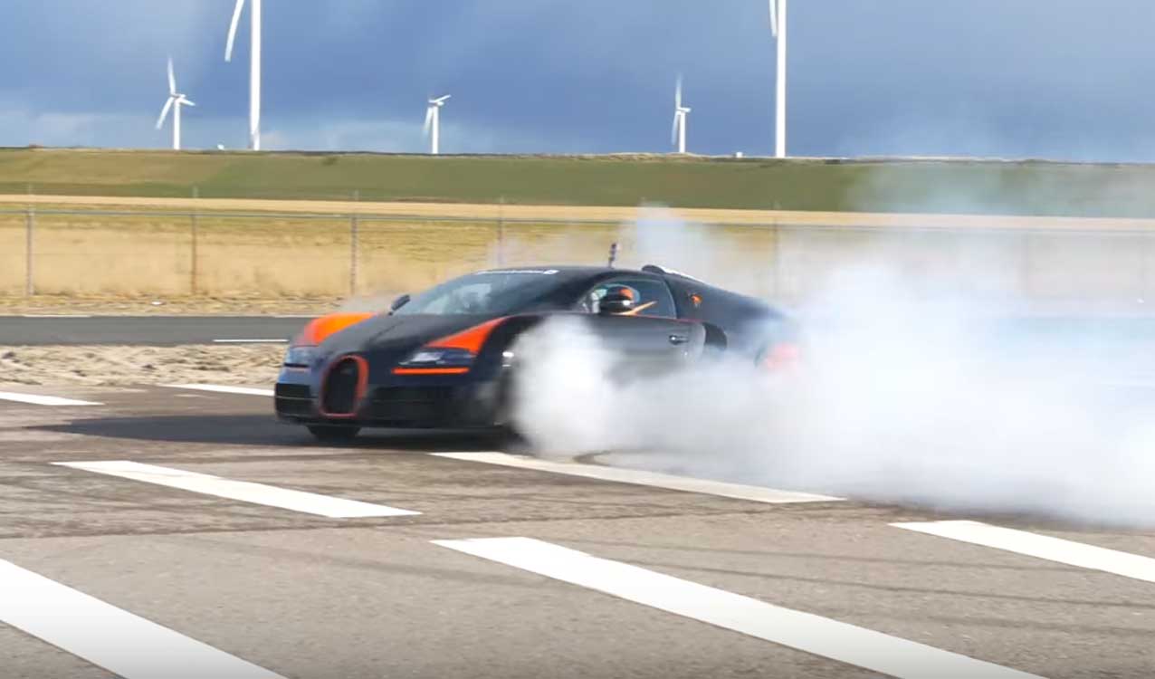 Insanely Fast Bugatti Veyron Vitesse WRC Donuts – duPont REGISTRY News