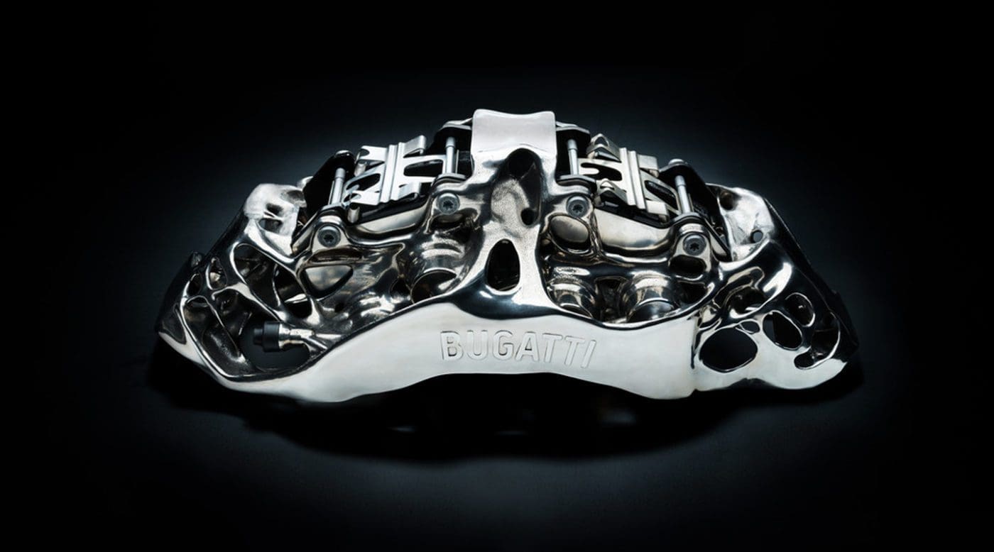 Bugatti Now 3D-Prints Brake Caliper Out of Titanium Dust – duPont ...