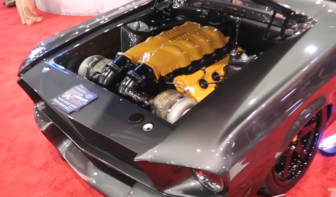 Classic Mustang With Ferrari Engine Makes Debut - Corruptt Mustang ...