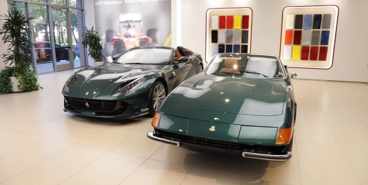 Matching Ferrari Pair Shines Bright at Ferrari of Houston & Ferrari of ...