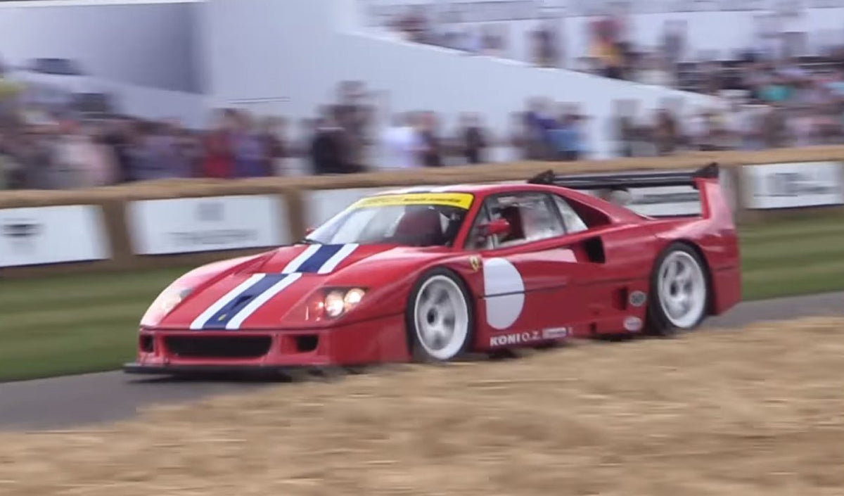Ferrari F40 LM's Brutal Launches Are Pure Joy – duPont REGISTRY News