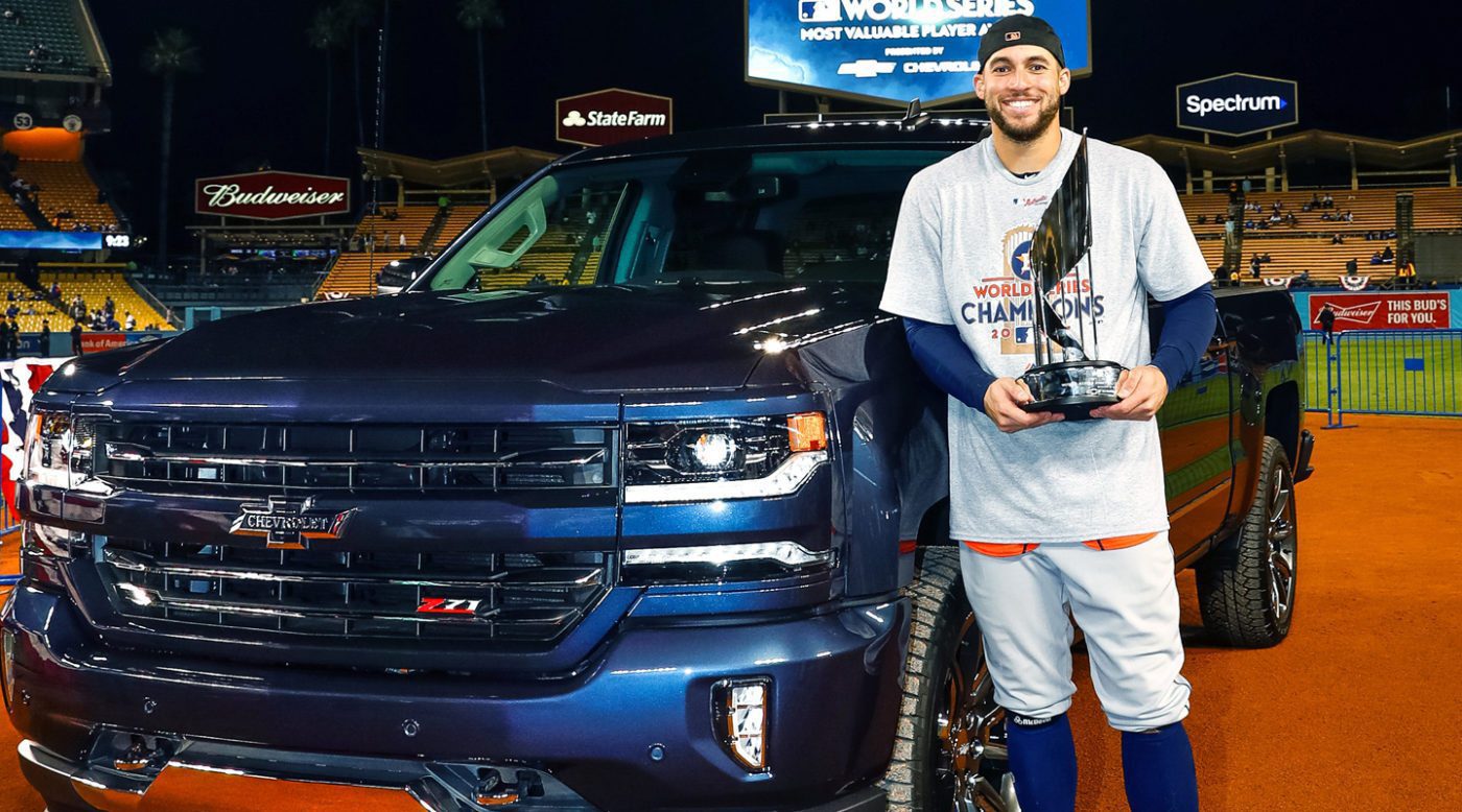 World Series MVP Awarded with a Special Truck – duPont REGISTRY News