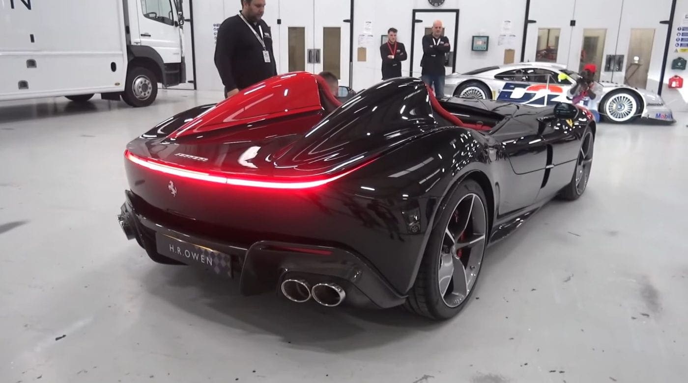 Gordon Ramsay's New Ferrari Monza SP2 is a Stunning Piece of Art ...