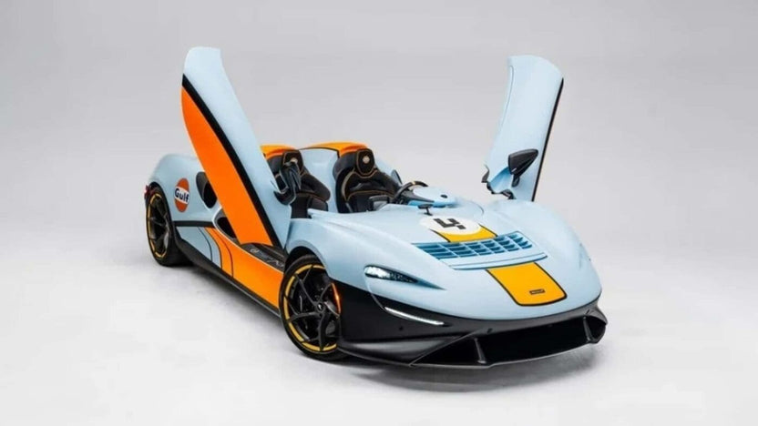 Gulf Livery McLaren Elva Signed By Lando Norris Listed For Sale ...