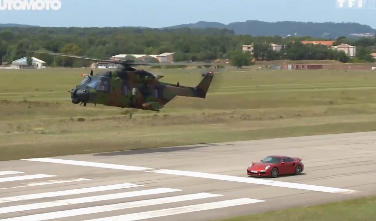 Porsche 911 Turbo S Races an Army Helicopter – duPont REGISTRY News