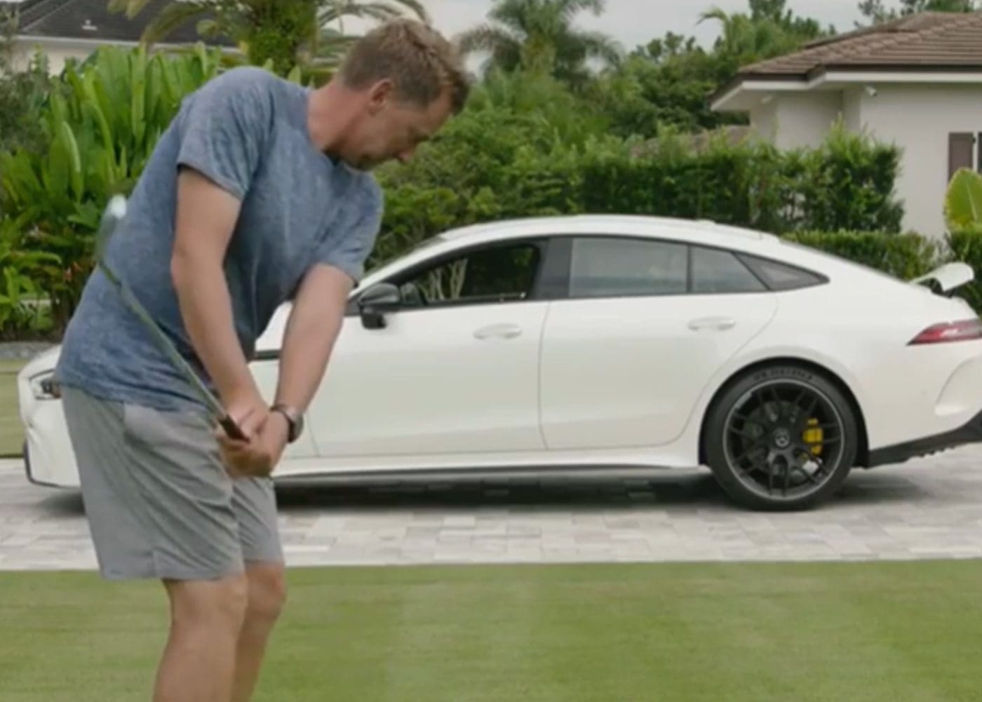 Ian Poulter Makes Insane Chip Into His Mercedes-AMG GT 4-Door Coupe ...