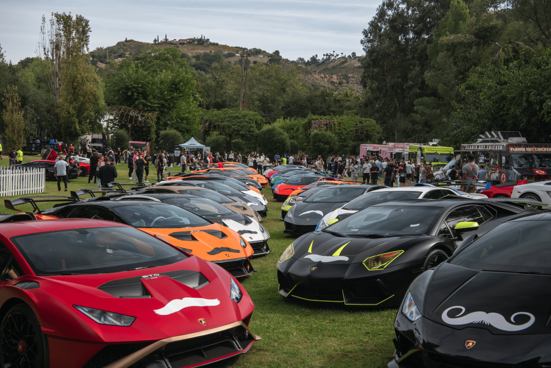 Lamborghini Drives Awareness & Funding For 'Movember' With Largest Gat ...