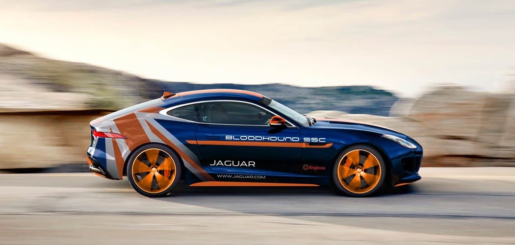 Bloodhound SSC Rapid Response Jaguar F-Type Set to Debut | Autofluence ...