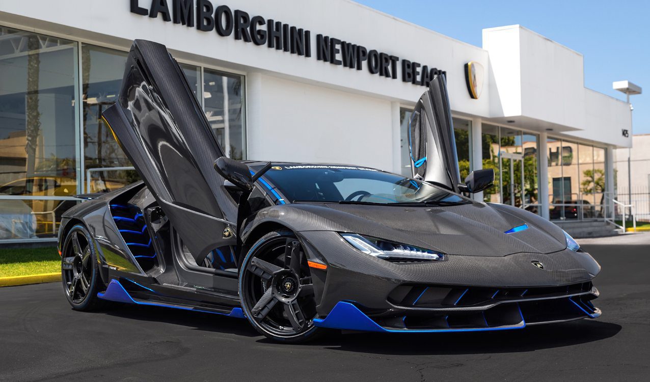 Official Video of United States' First Lamborghini Centenario Delivery ...