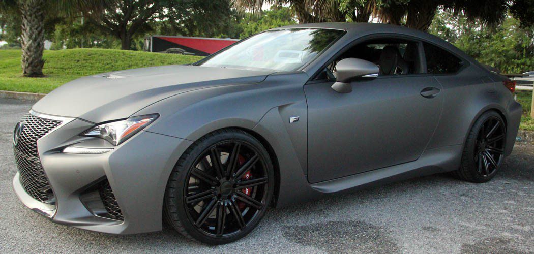 Matte Grey Custom 2015 Lexus RC F at Lexus Tampa Bay – duPont REGISTRY News