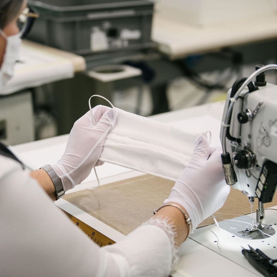 Louis Vuitton Starts Making Face Masks in France for Healthcare Worker ...
