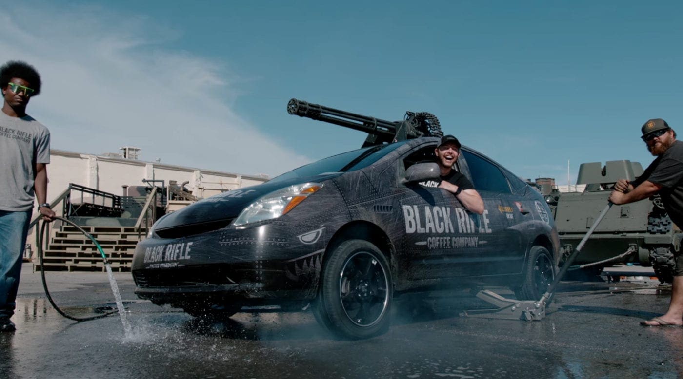 These Guys Mounted a Fighter Jet Cannon on a Toyota Prius – duPont ...