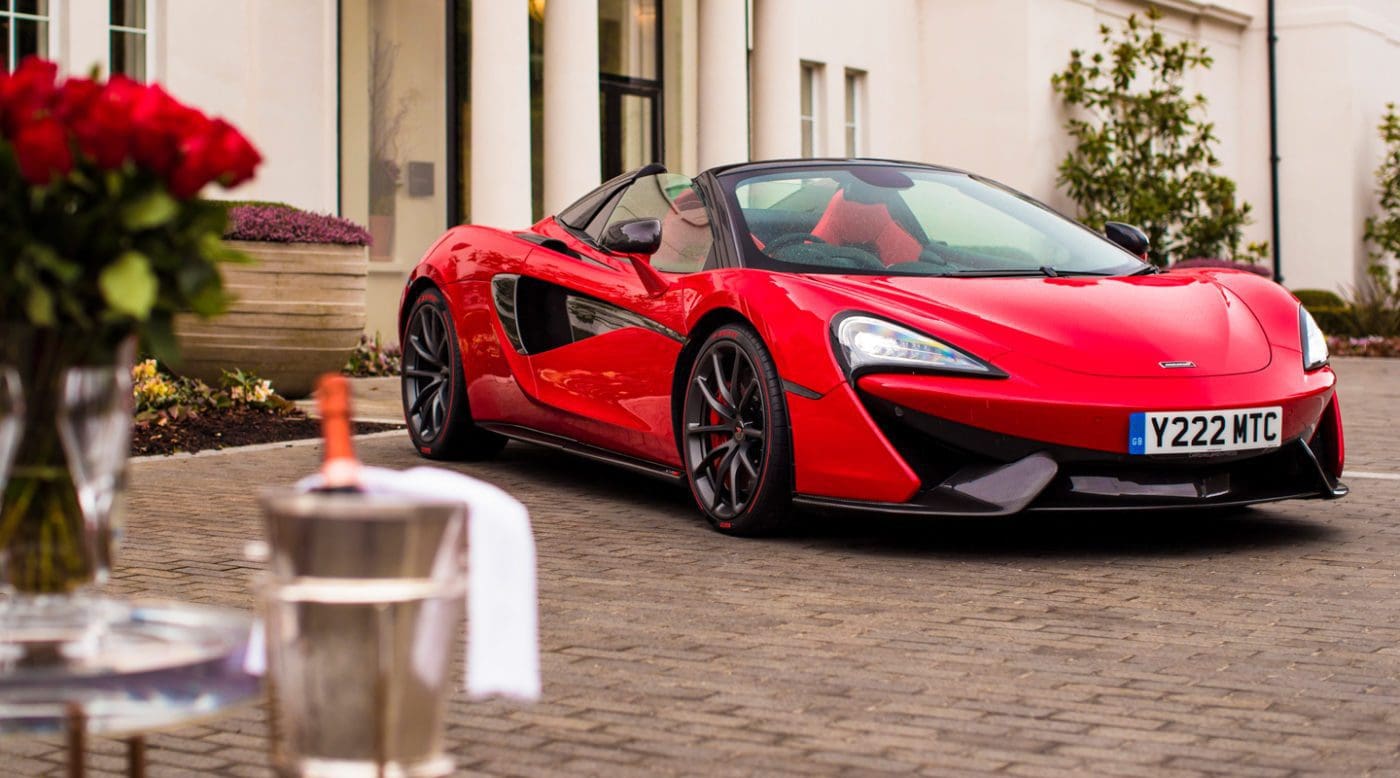 Happy Valentine's Day: Here's a Vermillion Red McLaren 570S Spider ...