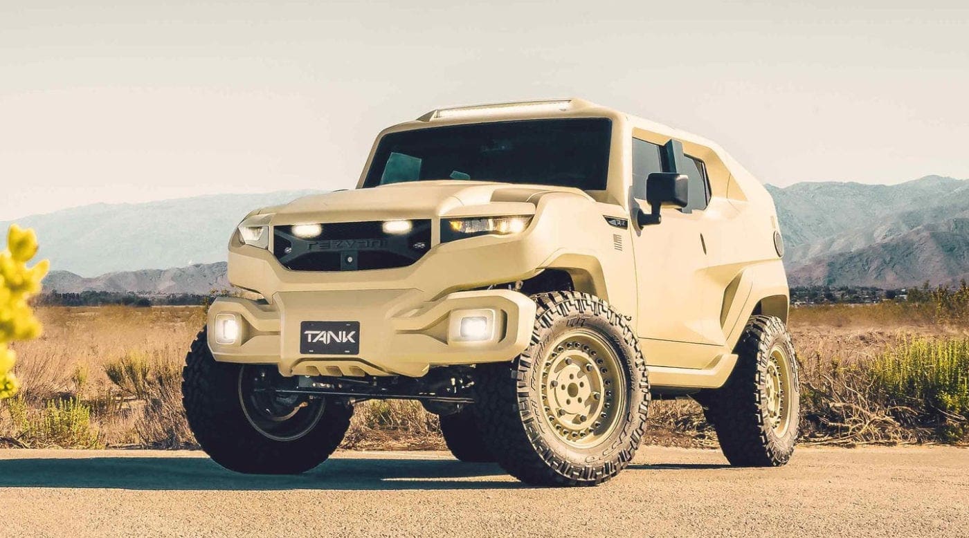 Rezvani Tank Military Edition is as Tough as Nails – duPont REGISTRY Group