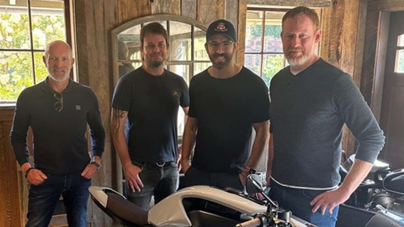Ryan Reynolds Takes Delivery Of His Arc Vector Motorcycle – duPont ...