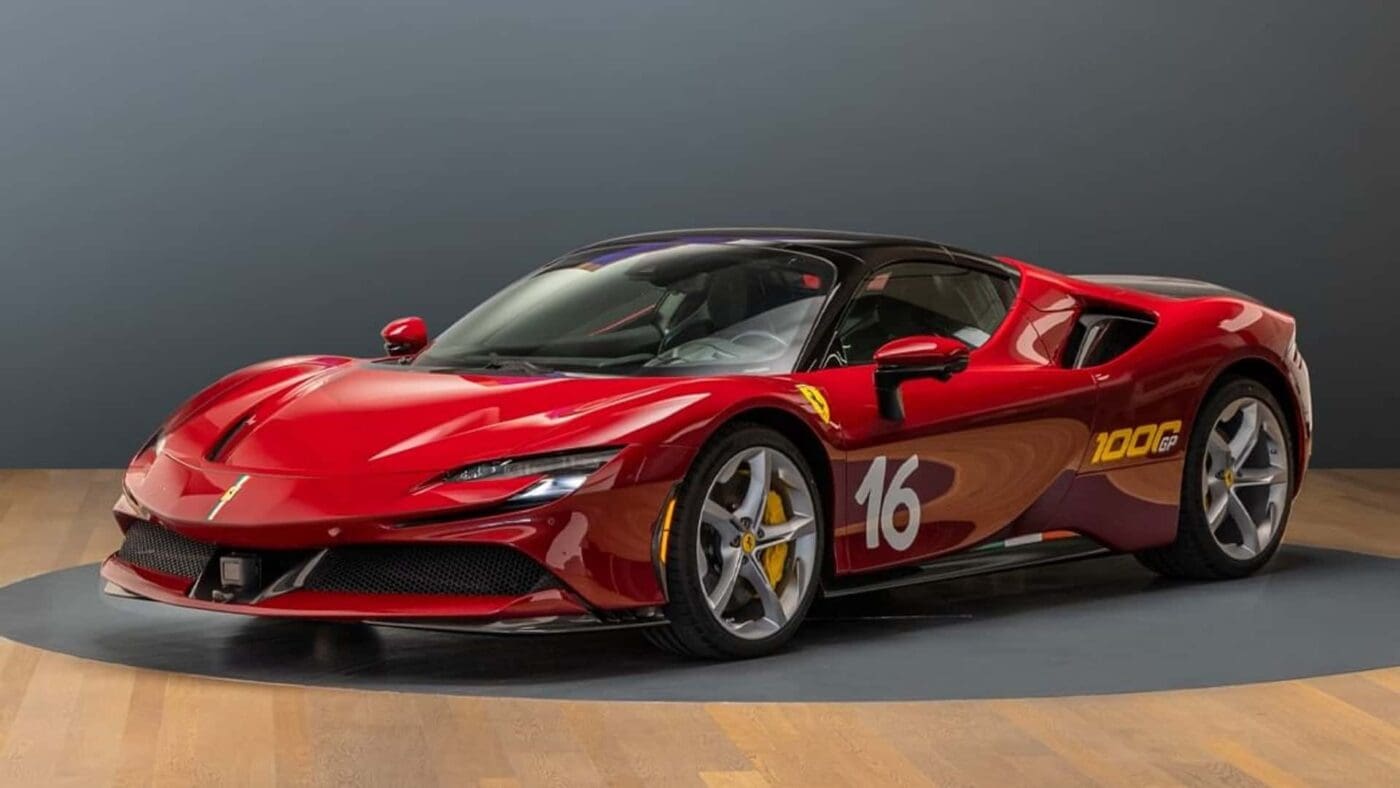 This New Tailor Made Ferrari SF90 Spider Celebrates Scuderia Ferrari ...