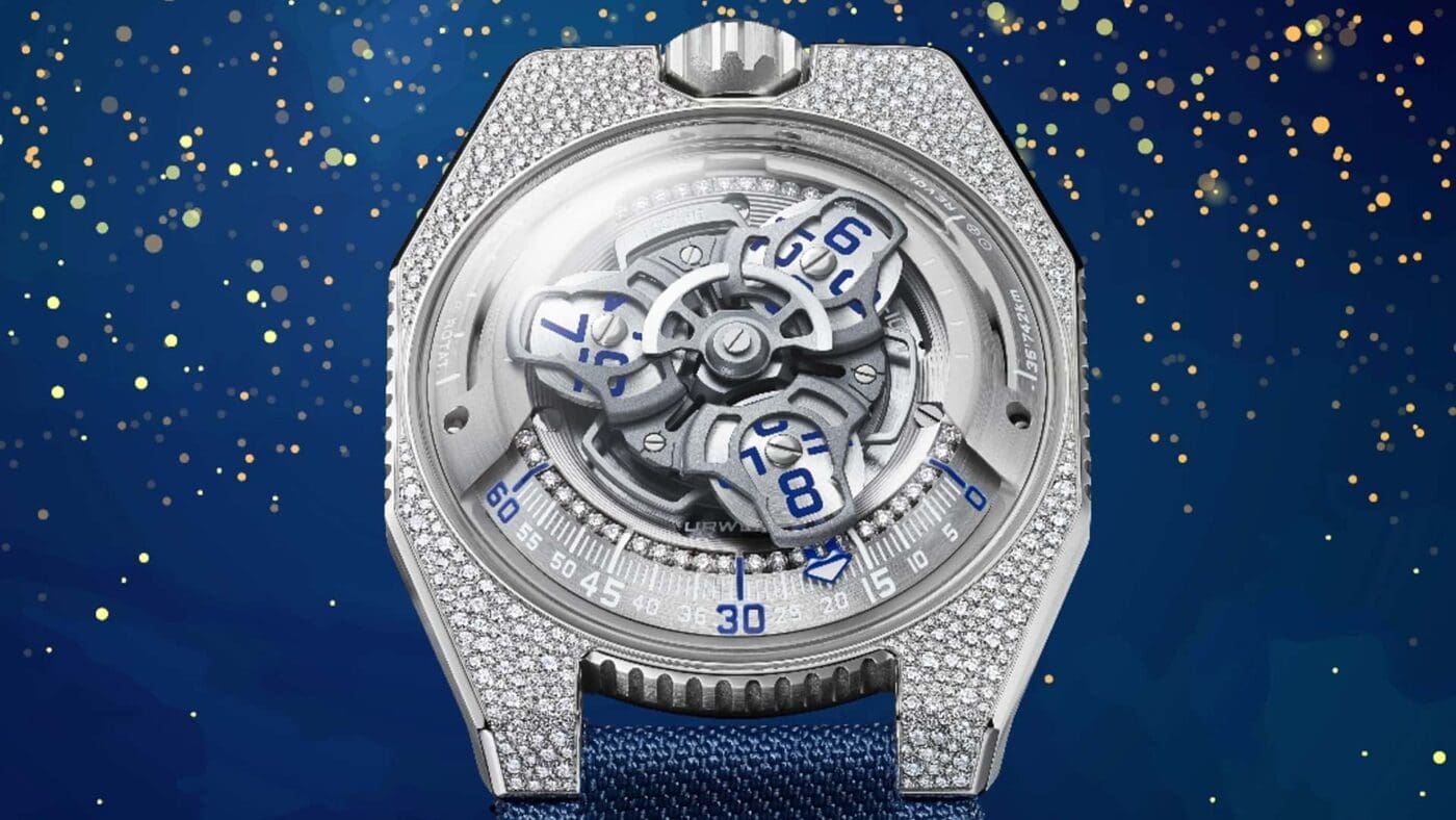 URWERK Unveils The UR-100V Stardust: A Celestial Marvel of Diamonds ...