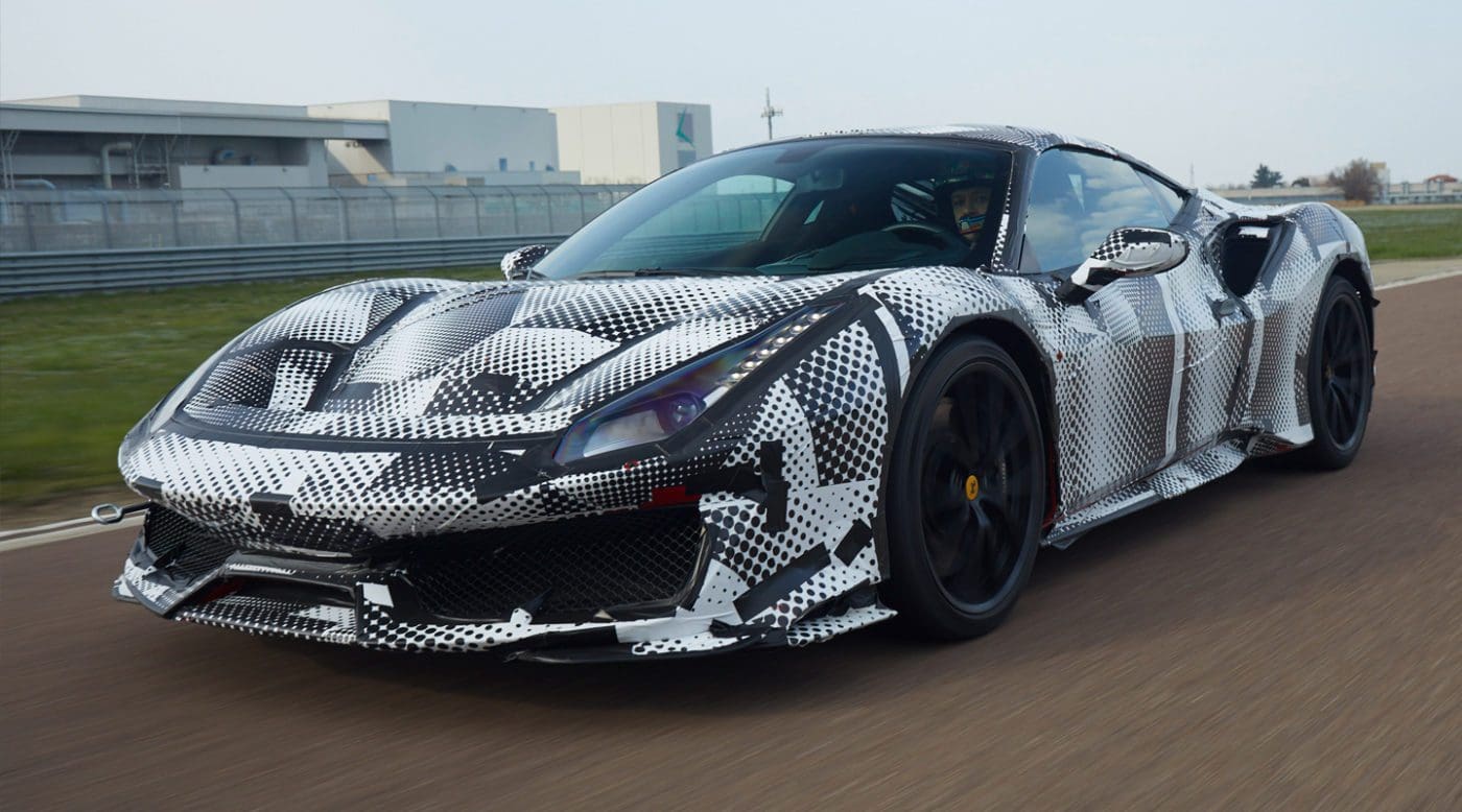 Valentino Rossi Mashes a Ferrari 488 Pista Around a Track – duPont ...