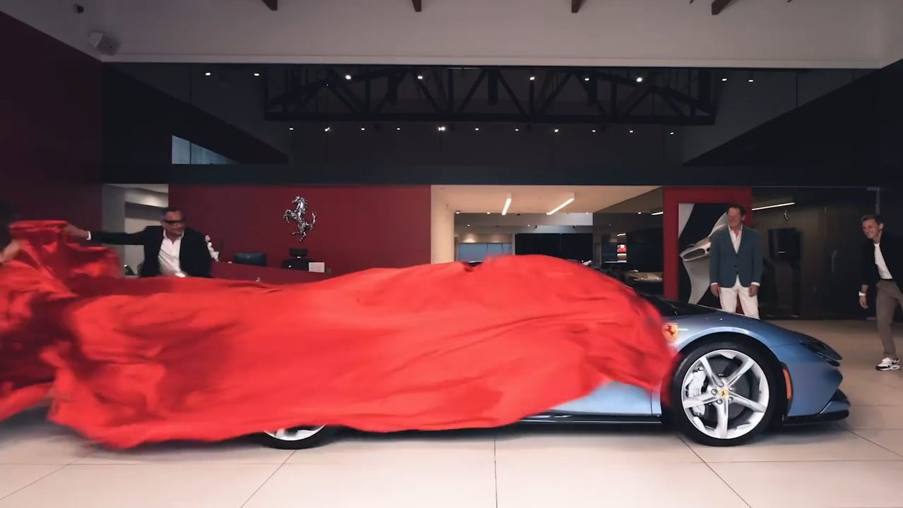 Watch Rob Dyrdek Unveil His New Bespoke "Angel Lightning" Ferrari SF90 ...