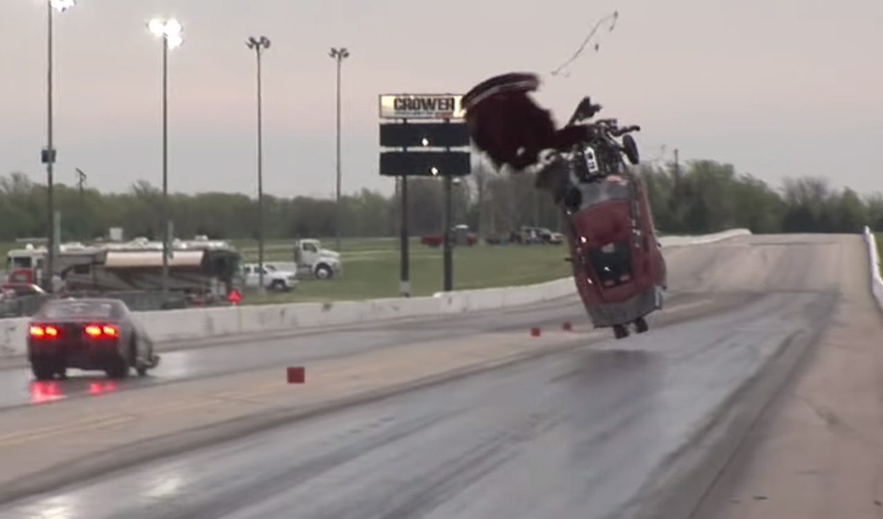 4,000 Horsepower Corvette Takes Flight, Sticks the Landing