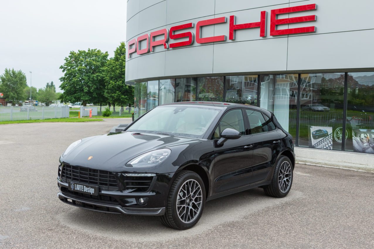New Porsche Macan Carbon Accessories by LARTE Design