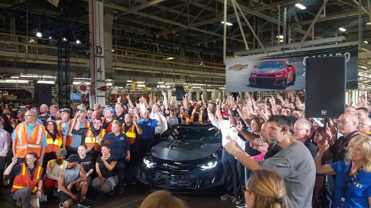 Rick Hendrick Takes Delivery of First Chevrolet Camaro ZL1 1LE